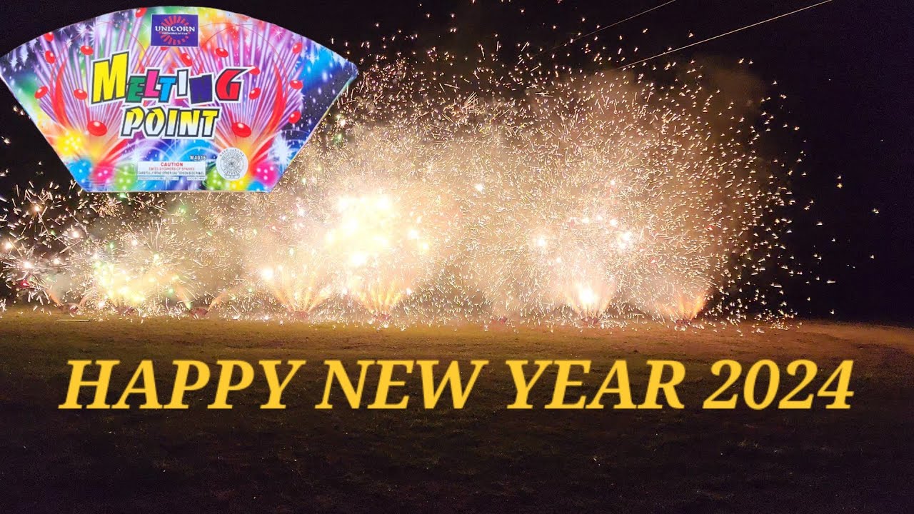 Melting Point Fountains 8× - Unicorn Fireworks - YouTube