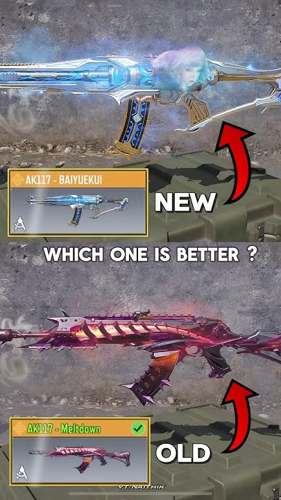 New vs Old Legendary AK117 in CODM 💀 - YouTube