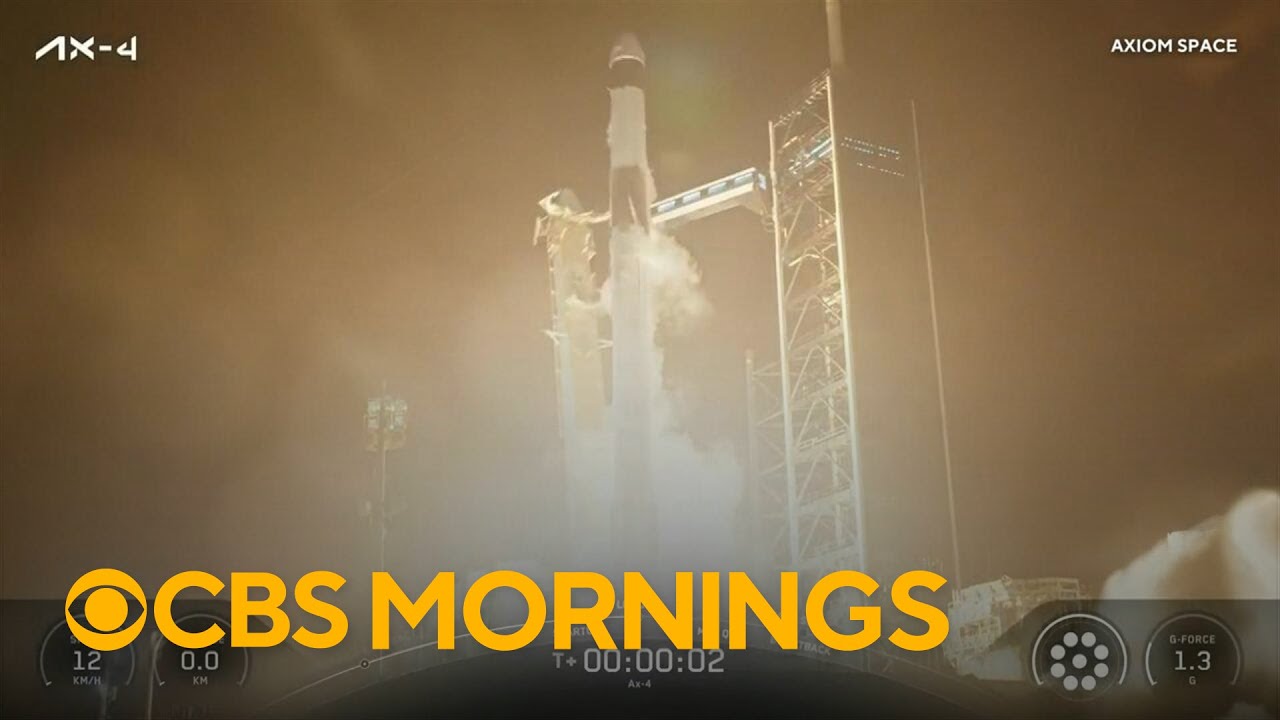 SpaceX rocket lifts off for historic mission with veteran astronaut ...