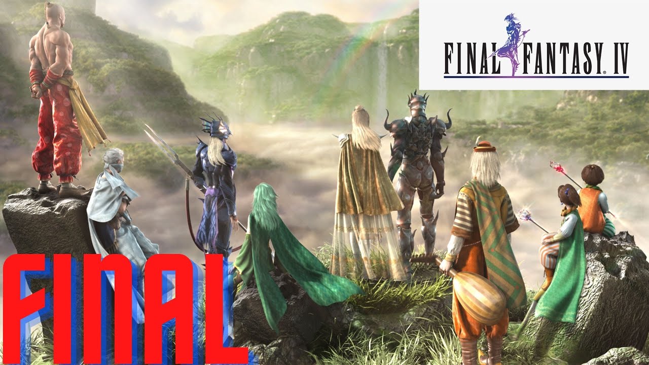 Final Fantasy IV PT Final - Final Boss+Ending - YouTube