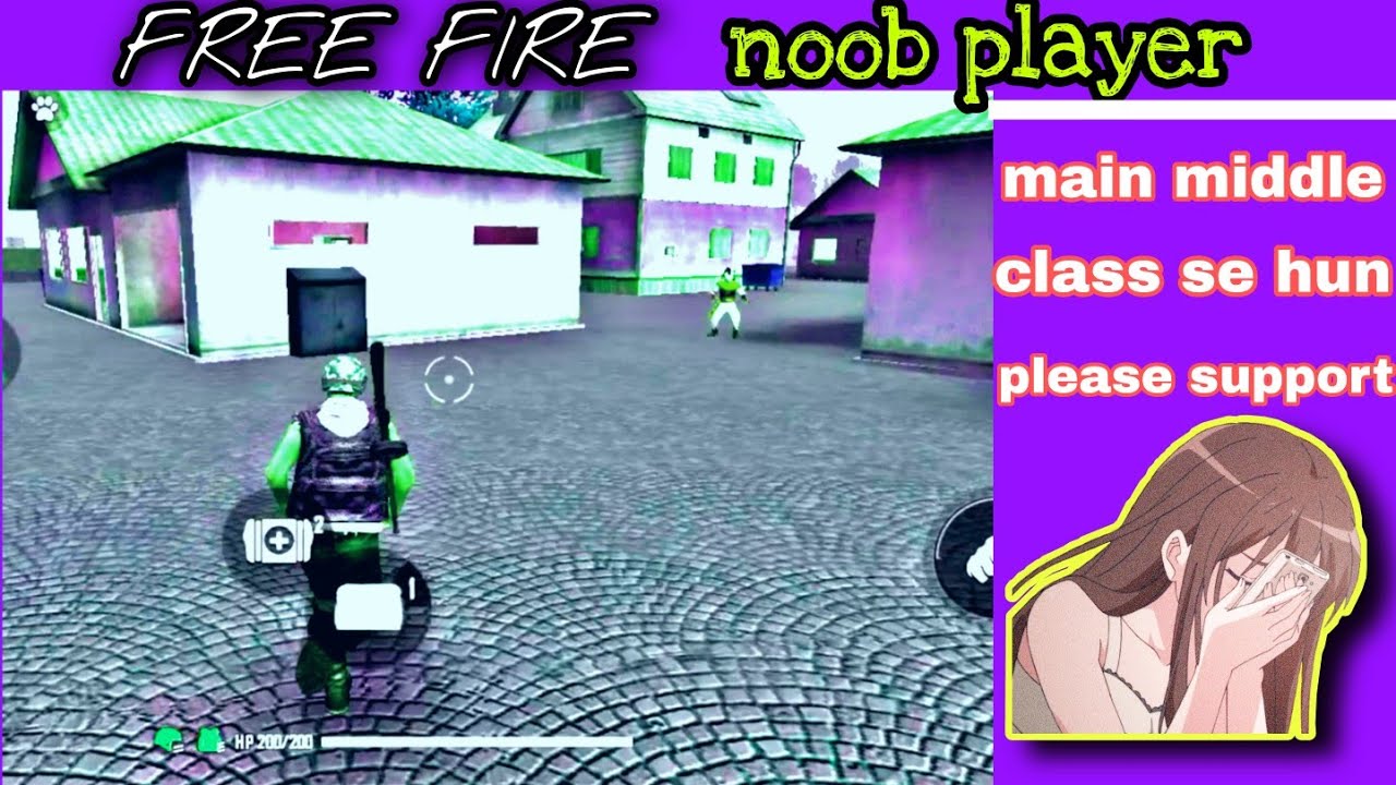 free fire gameplay | noob player | best moments | free fire gameplay ...