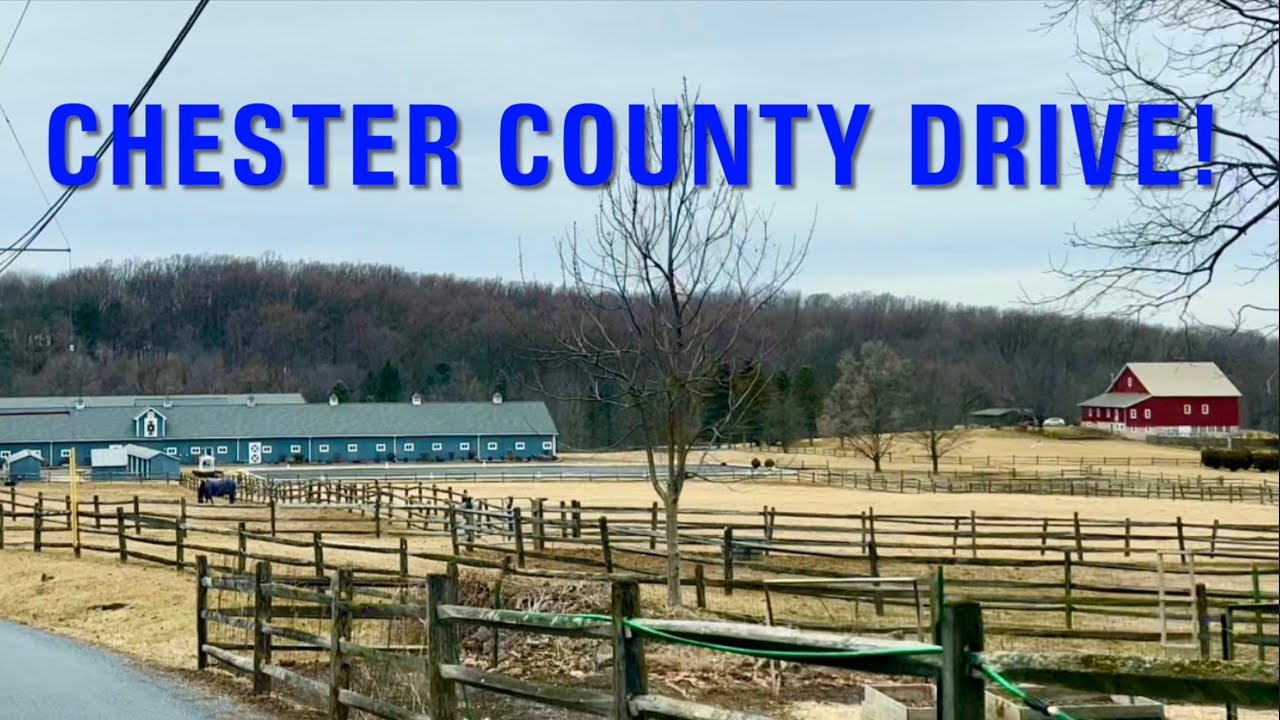 Beautiful Chester County Pennsylvania Drive! Winter Quiet Drive! No ...