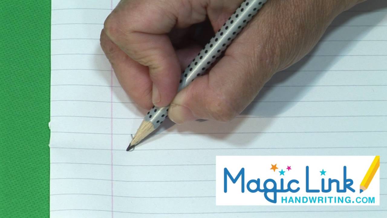 How to Write the Letter J in Lower and Upper Case - YouTube