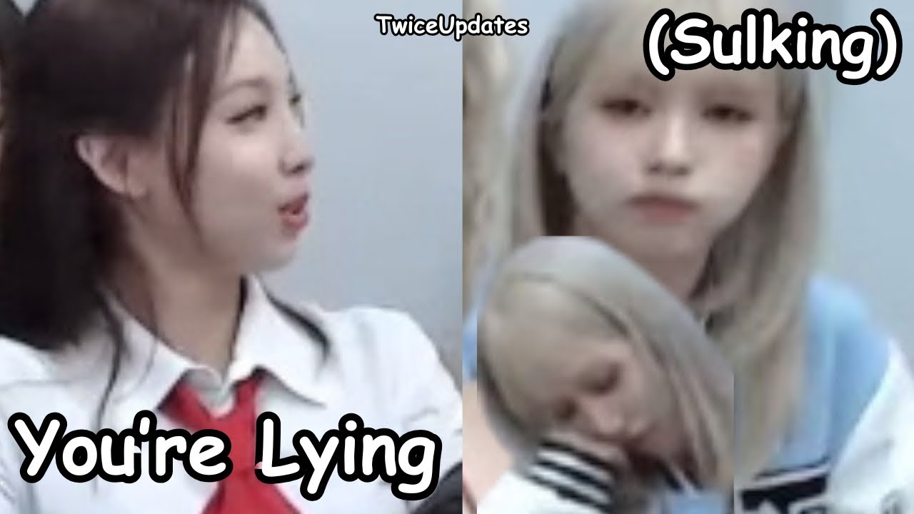twice mina sulked after nayeon said this ft. Tzuyu making her unnies ...