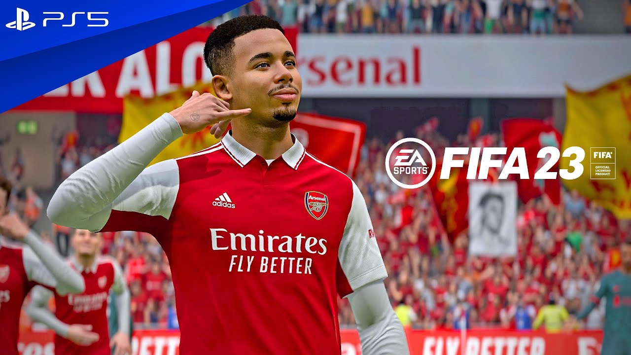 FIFA 23 - Arsenal vs. Liverpool - Premier League 22/23 Full Match PS5 ...