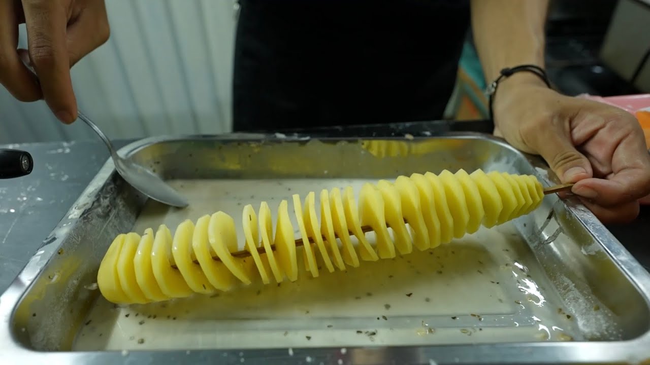 REKOR BELI KENTANG SPIRAL 6 MENIT, PENJUALNYA KAGET SAMPE DI SURUH BELI ...