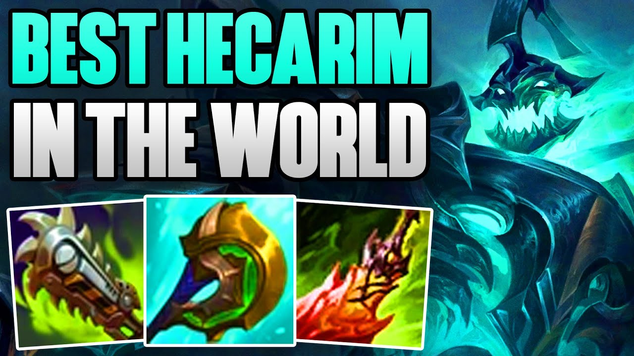 BEST HECARIM IN THE WORLD CARRIES IN KOREAN CHALLENGER! | CHALLENGER ...