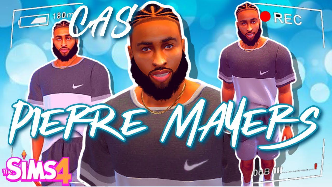 Sims 4 | CAS - Pierre Mayers | Sim Download + CC | - YouTube