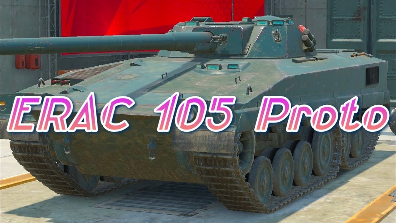 ERAC 105 Proto Gameplay Compilation - NEW Tier 8 French Tank, WoT Blitz ...