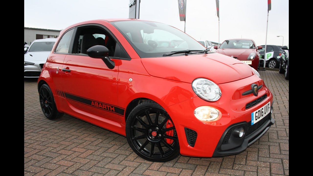 Abarth 595 Performance Pack Competizione - YouTube