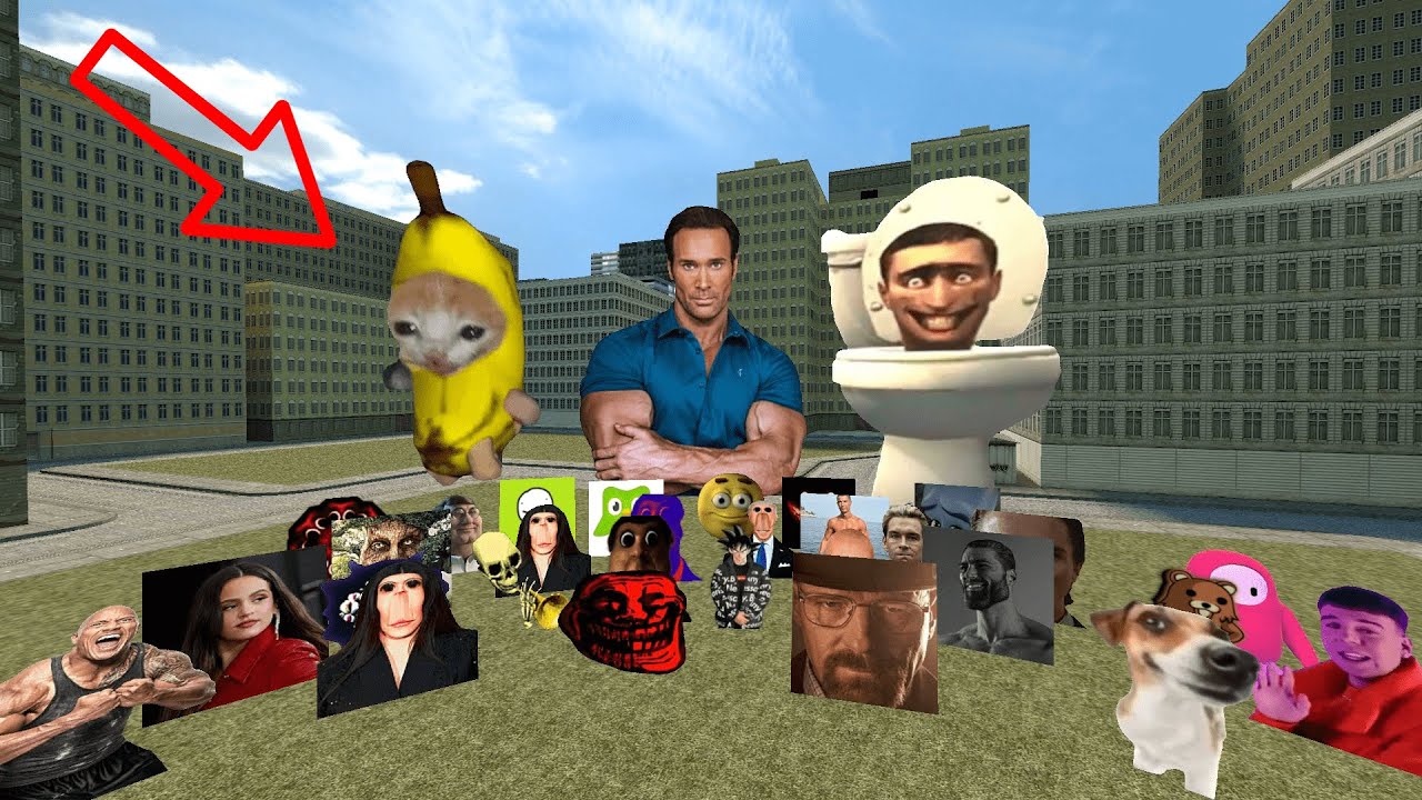 Too Much Nextbots in Gmod (Part 2) - YouTube