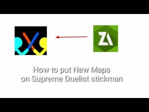 How to put new maps on Supreme Duelist Stickman?? using | Zarchiver ...