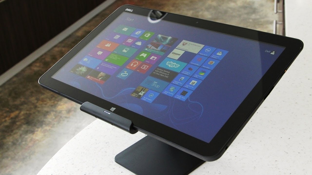 Dell XPS 18 All-In-One 18" Windows Tablet Hands on Review - YouTube