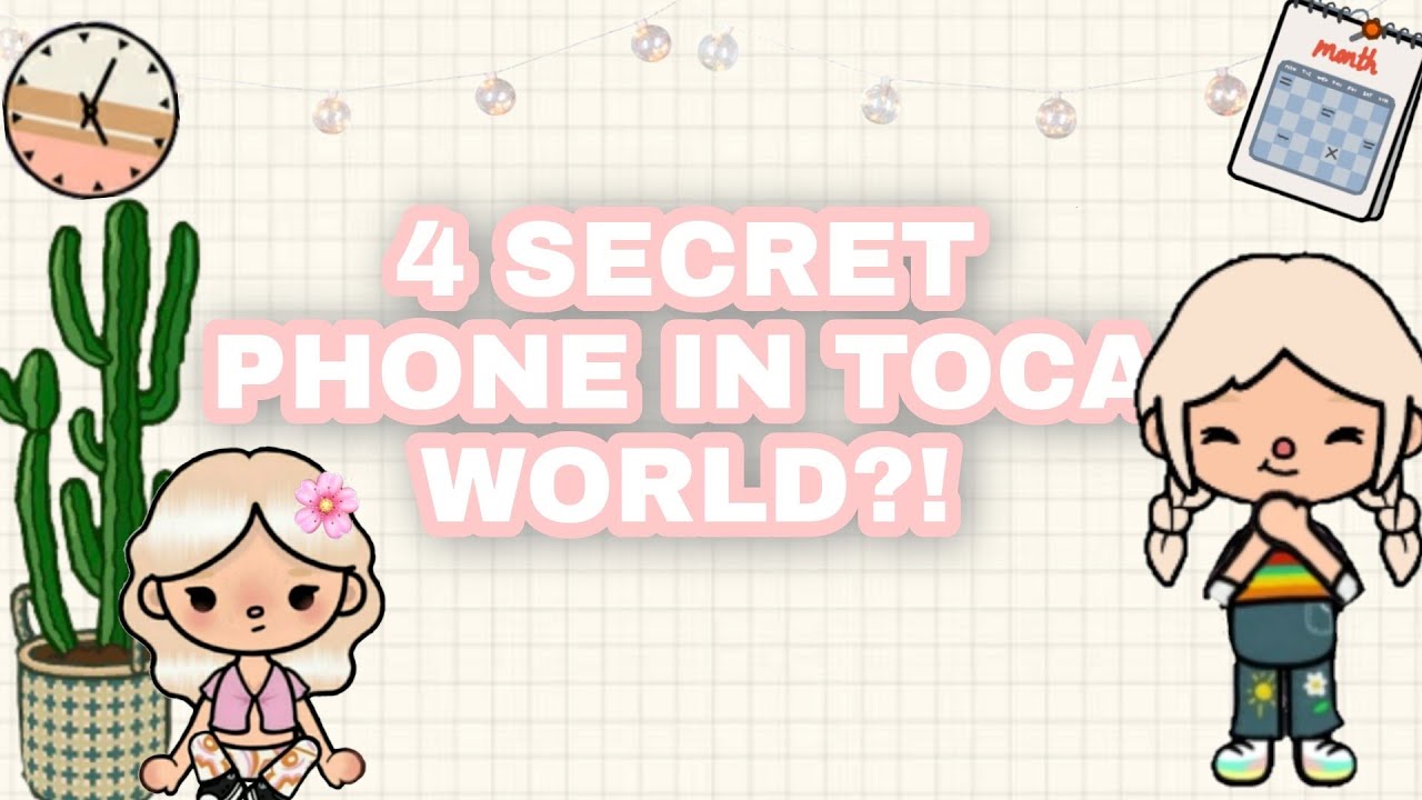How to get 4 secret phones in toca?! || 100% work! 😳 // YuizaGaming ...