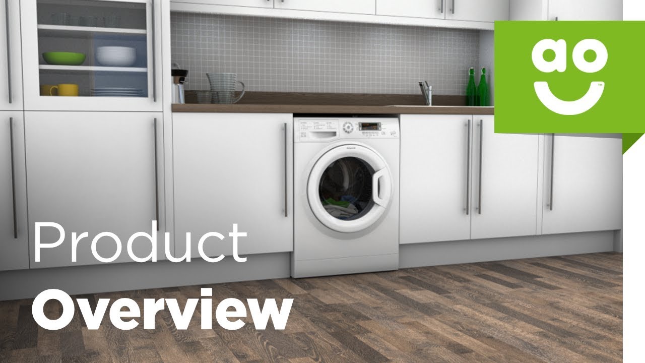 Hotpoint Washing Machine WMAOD743P Product Overview | ao.com - YouTube