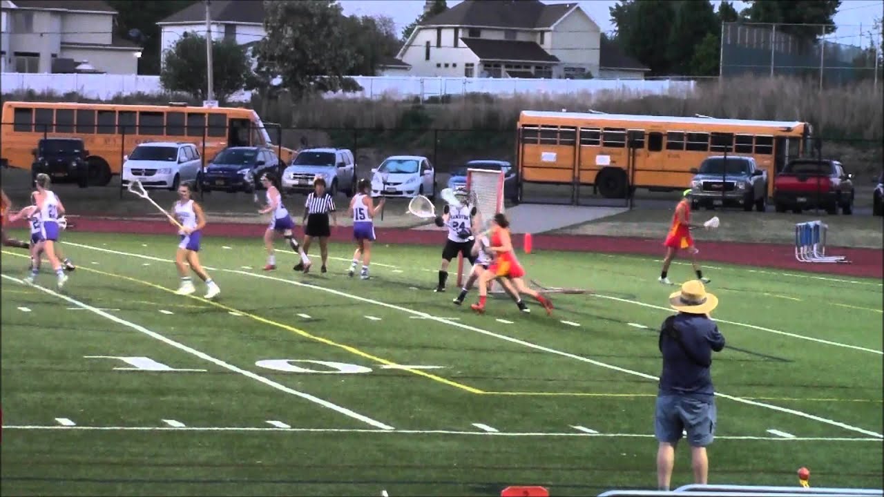 Emma Hubert 2016 NY State Section 6 Lacrosse Class B Championship Game ...