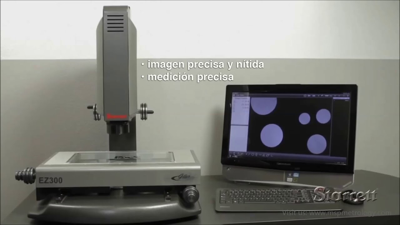 Starrett (USA) Video Measurement System : MV300 Manual Vision System ...