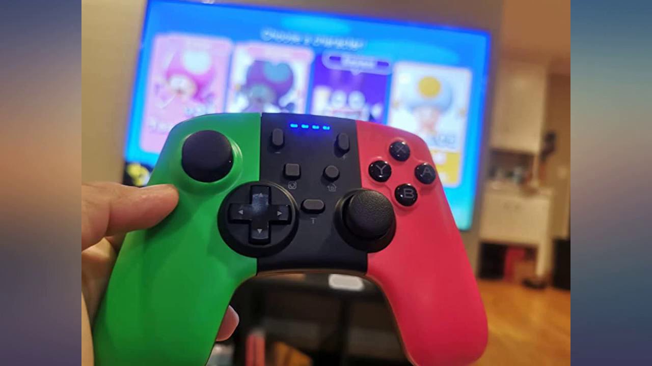 Wireless Controller for Nintendo Switch,STOGA Remote Pro Controller for Nintendo review - YouTube