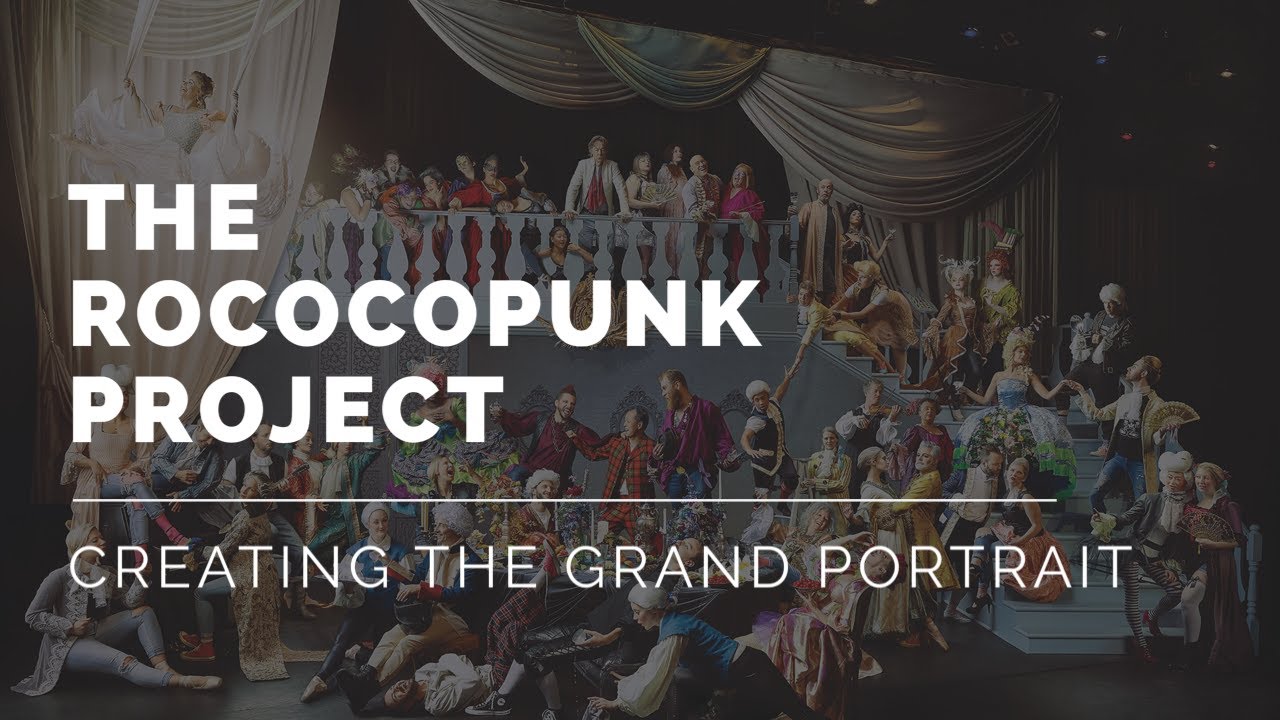 Making of The RococoPunk Project Grand Portrait - YouTube