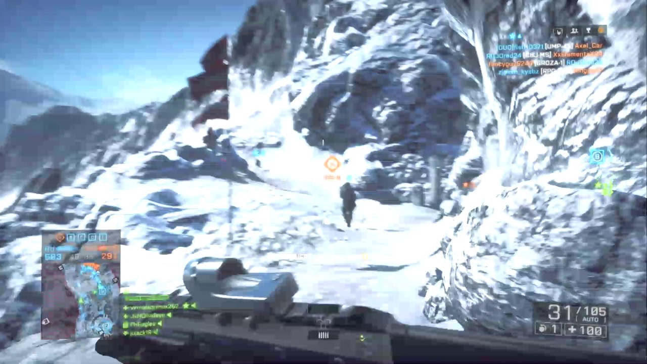 COD guns in battlefield #1 ACR/ACW-R gameplay - YouTube