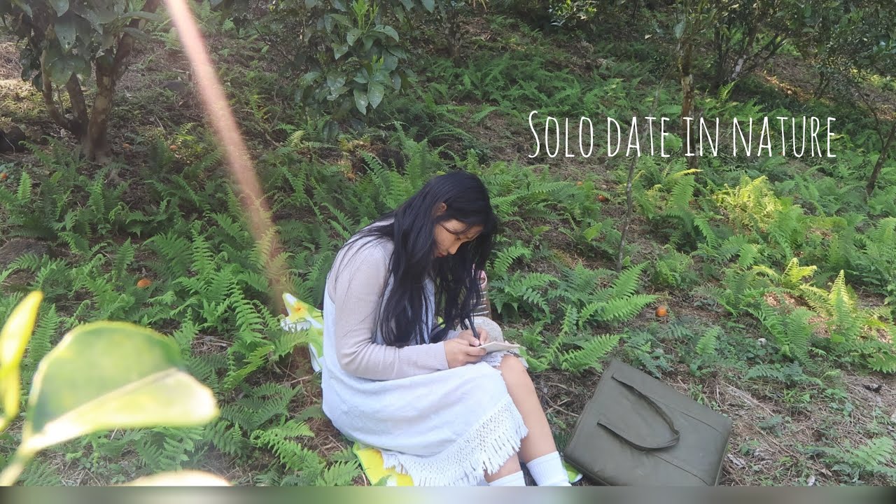 Vlog: A relaxing solo date in nature - YouTube
