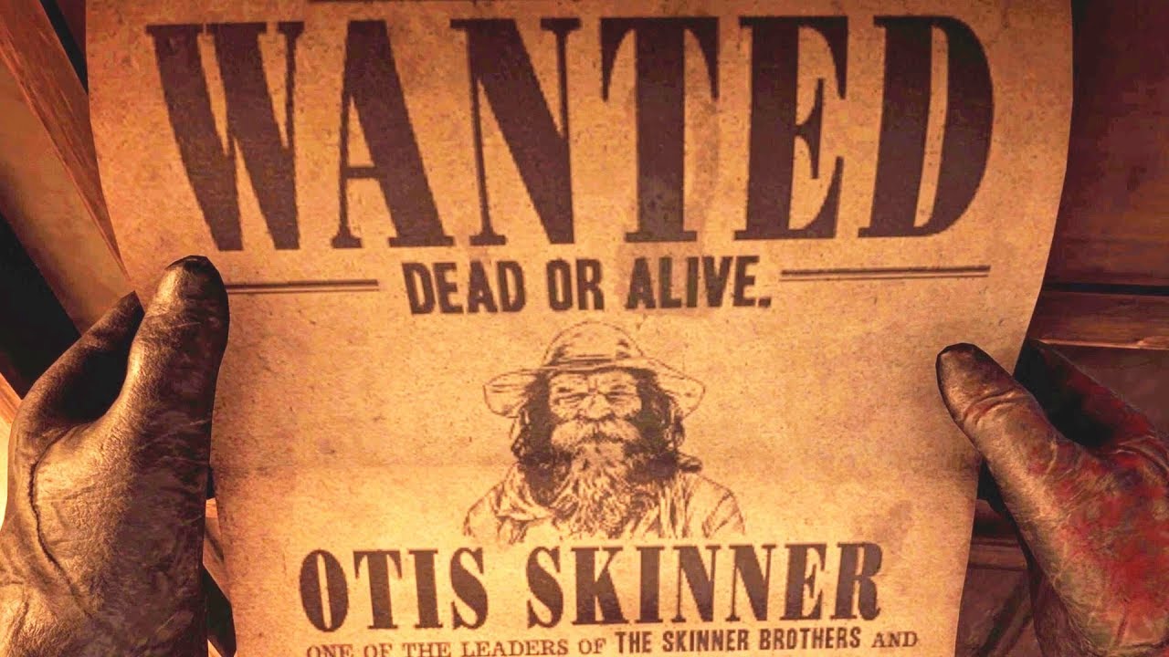 Red Dead Redemption 2 - Otis Skinner Bounty (Skinner Brothers gang ...