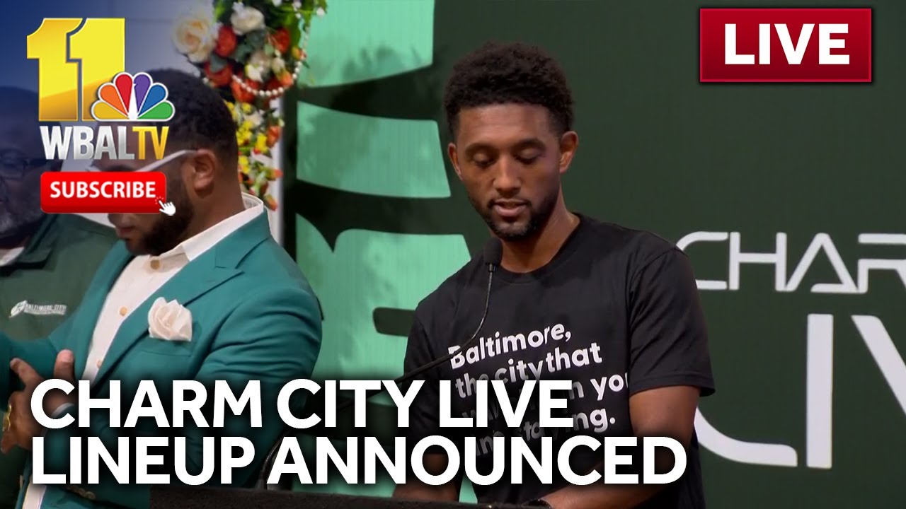 LIVE: 2024 Charm City Live lineup announcement - wbaltv.com - YouTube