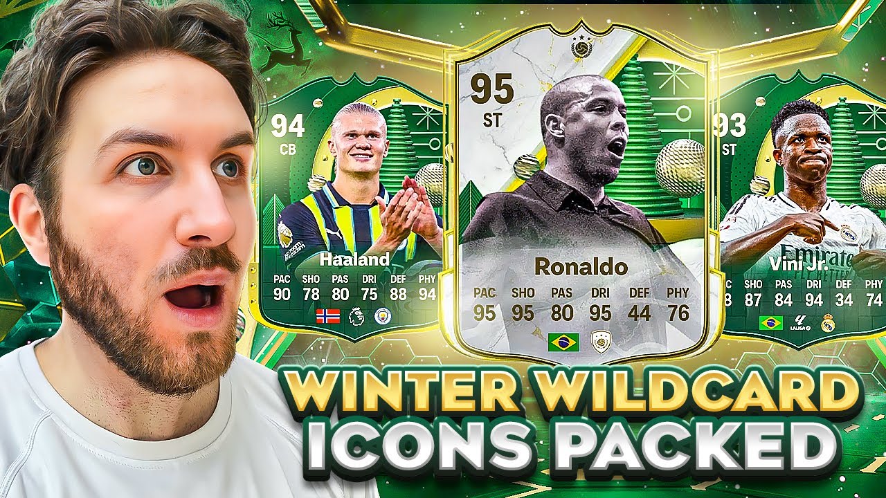 I Packed 40 x Winter Wildcards Players + Icons in a FC 25 Pack Opening ...