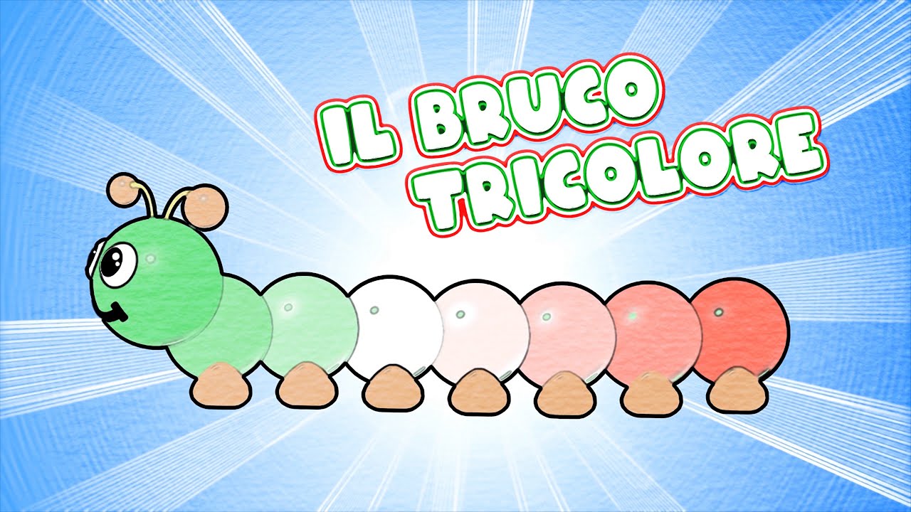 il Bruco Tricolore di @SofiaDelBaldo - canzoni per bambini - YouTube