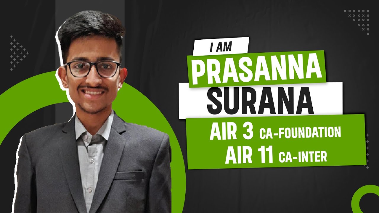 Prasanna Surana's Journey to Intellect with Mind Spark Academy|CA ...