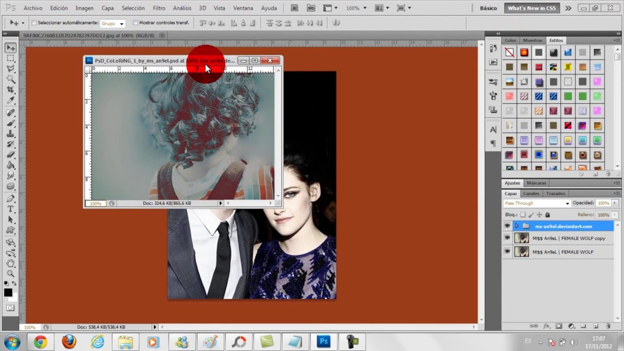 Como Poner un PSD en Photoshop - YouTube