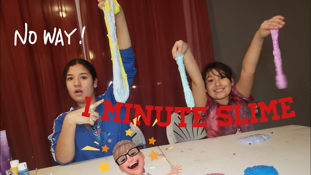 slime challenge with timer - YouTube