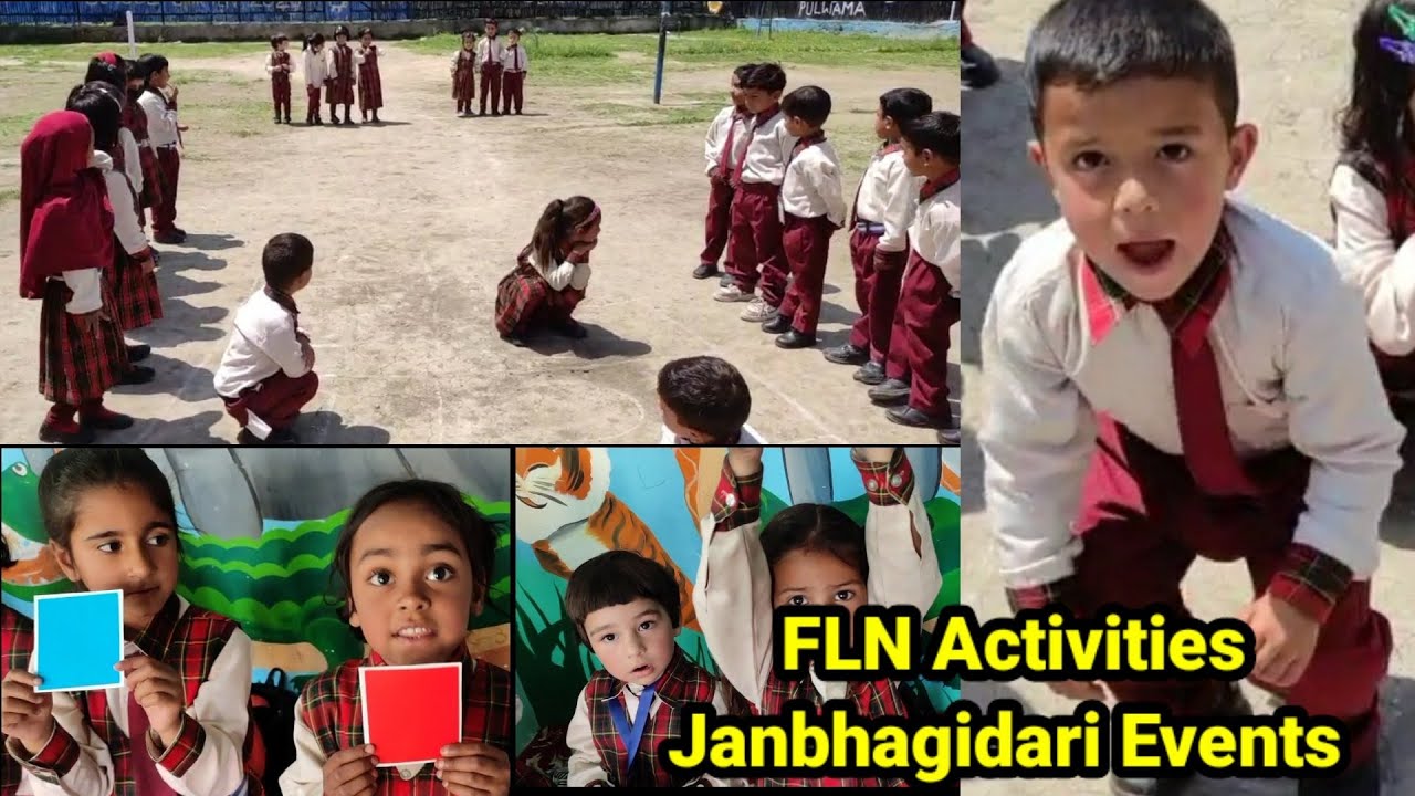 FLN Activities With Kindergarten Kids In Government School Playway ...