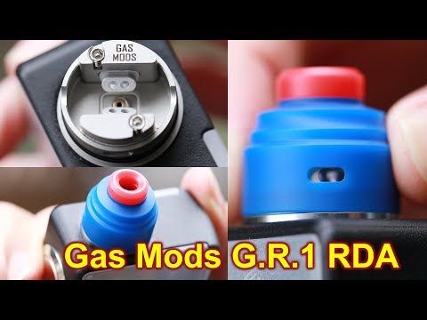 Gas Mods G.R.1 BF RDA 22mm | Single Coil Rebuildable Dripper | Bountiful Accessory