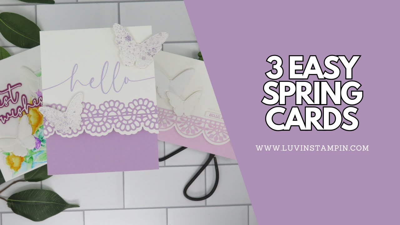 Handcrafted Spring Cards: Creating with BetterPress and Vivid Blooms ...