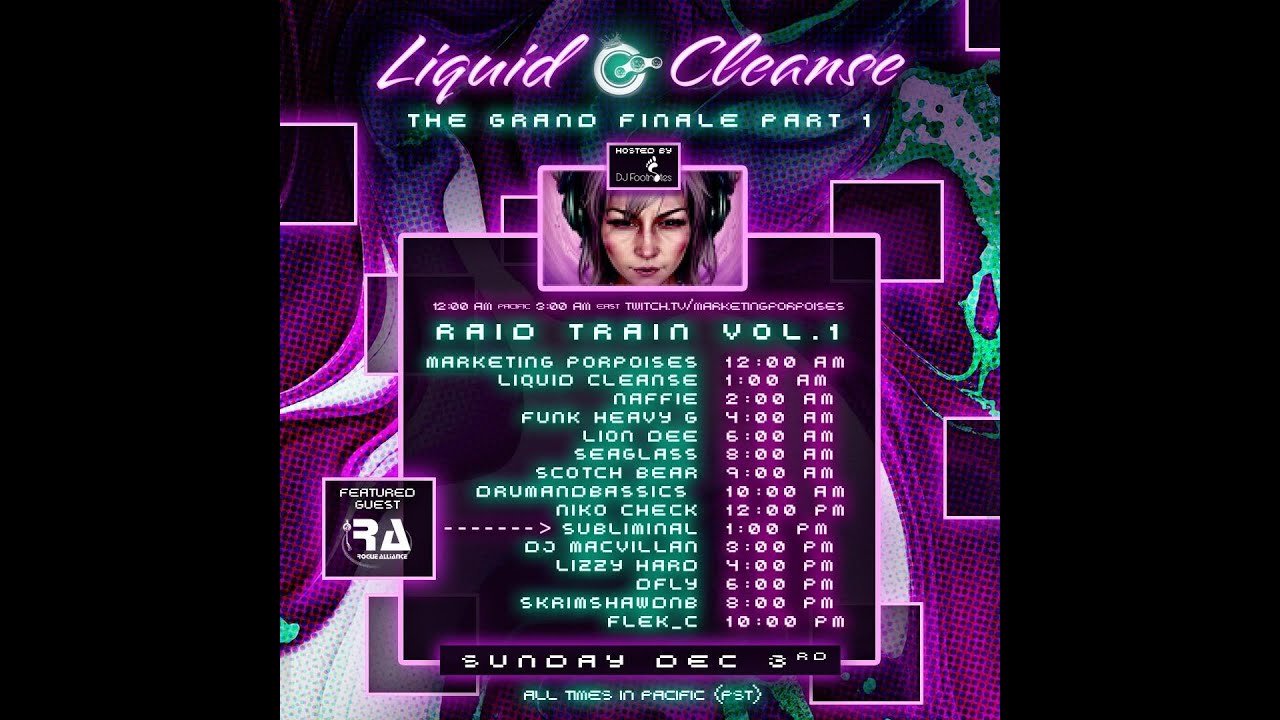 My set on the LIQUID CLEANSE FAM FINALE - 2023 12 03 - YouTube