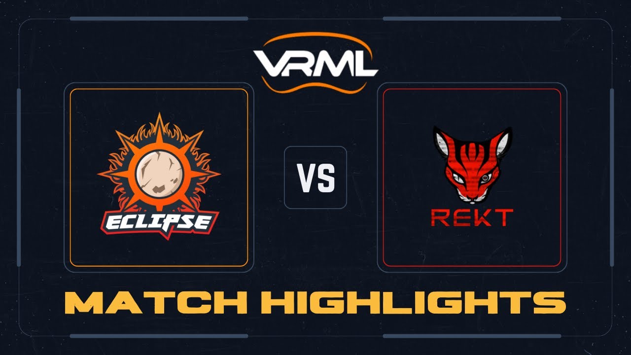 BOUND FOR SEMIS | X8 VRML Playoff Match | Eclipse VS REKT - YouTube