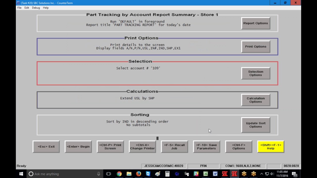 Part Tracking By Account - YouTube