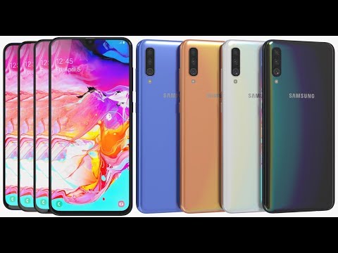 Samsung Galaxy A70 kutu açılışı