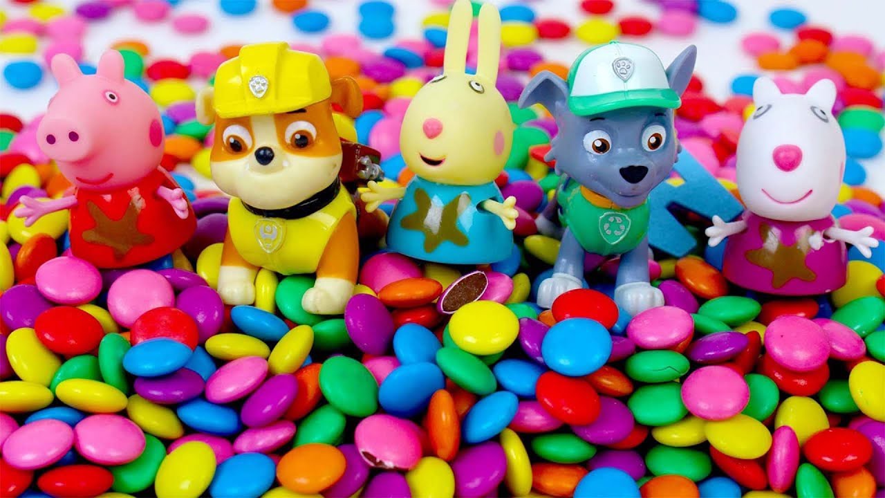 Learn Colors With Surprise Toys For Kids - YouTube