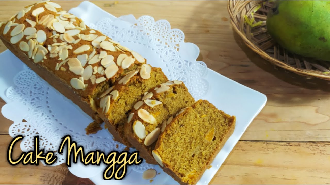 Cake Mangga. Hanya 2 telur. Moist, Lembut dan Enak. - YouTube