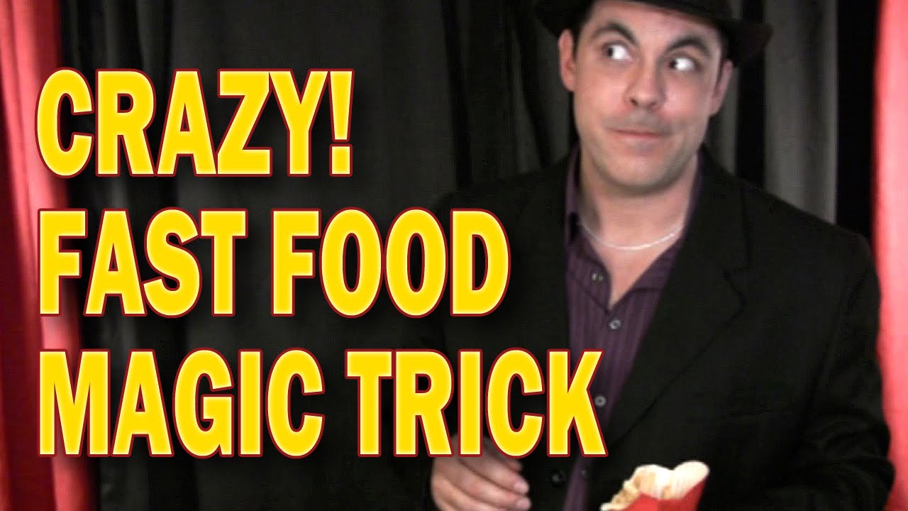 Fast Food Magic Trick is AMAZING! - YouTube