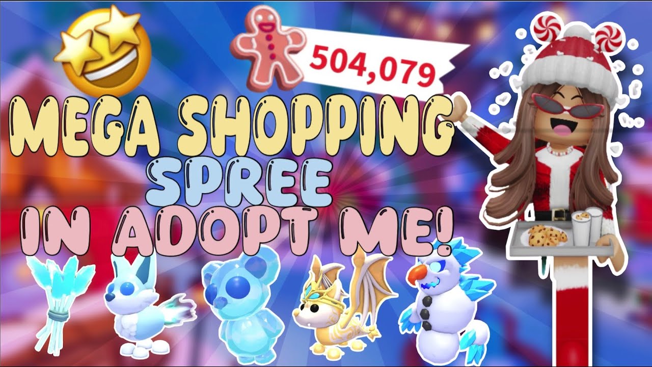 MEGA SHOPPING SPREE in the ADOPT ME WINTER EVENT! *final day ...