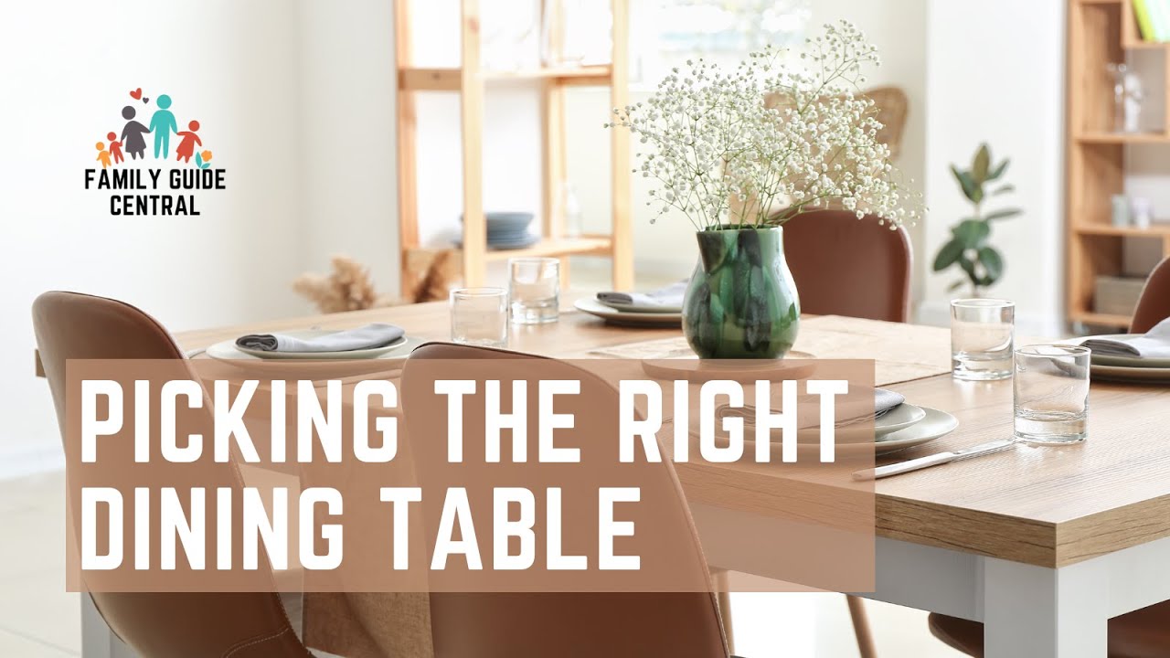 Picking the Right Dining Table Color (How to Decide, What to Avoid ...