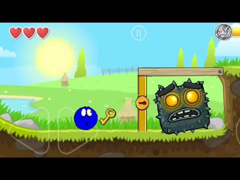 Red Ball 4 Blue Ball Free Caves Boss - YouTube