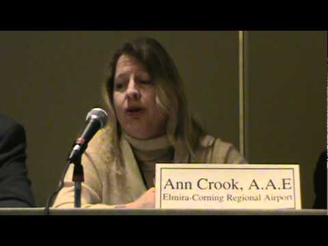 Ann Crook, Elmira-Corning Regional Airport - YouTube