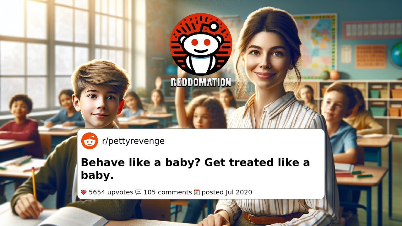 Behave like a baby? Get treated like a baby. - YouTube