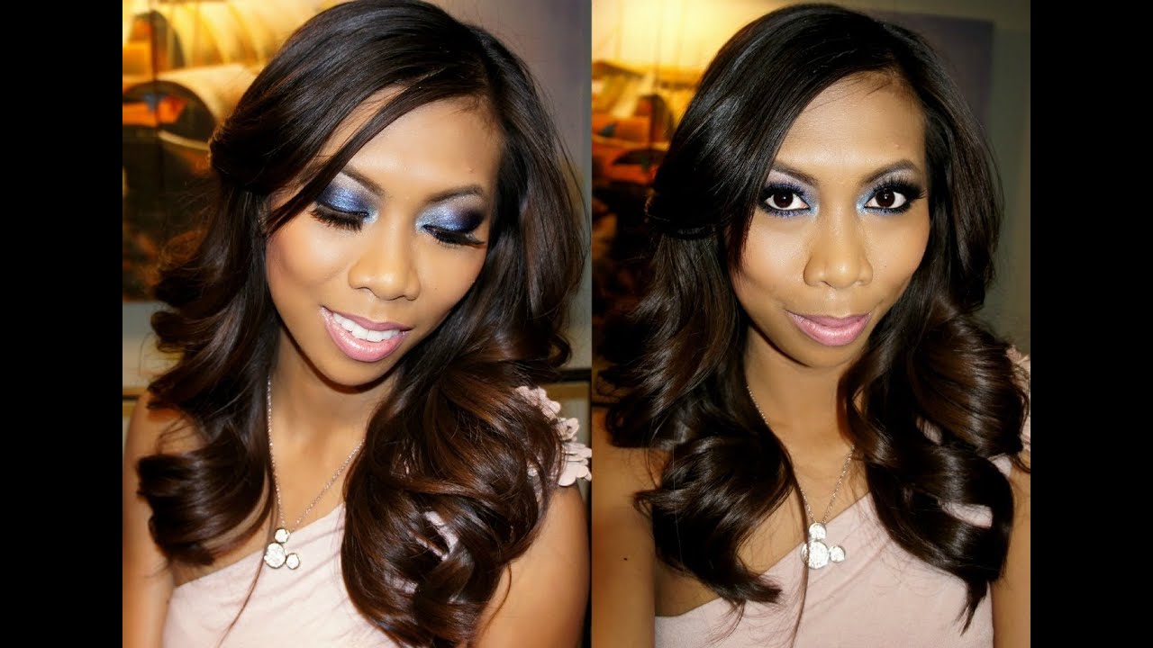 Big Bouncy Curls Tutorial - YouTube