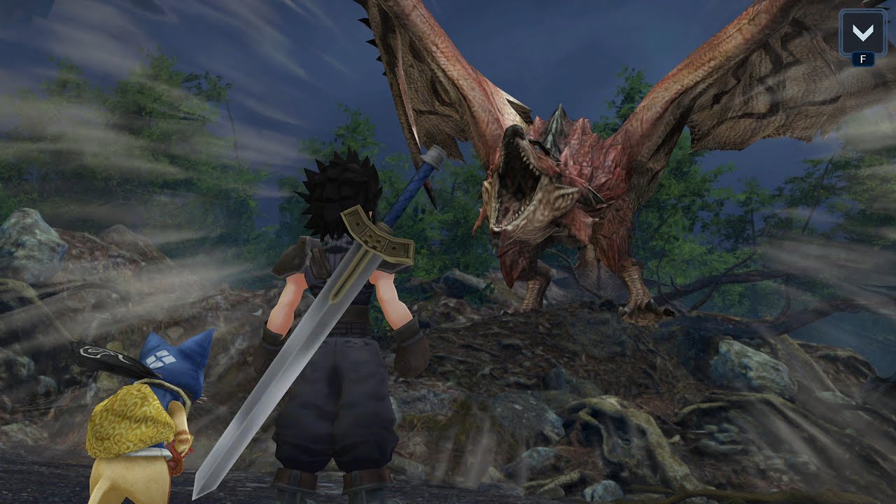 Final Fantasy VII: Ever Crisis Monster Hunter Crossover Event Story ...