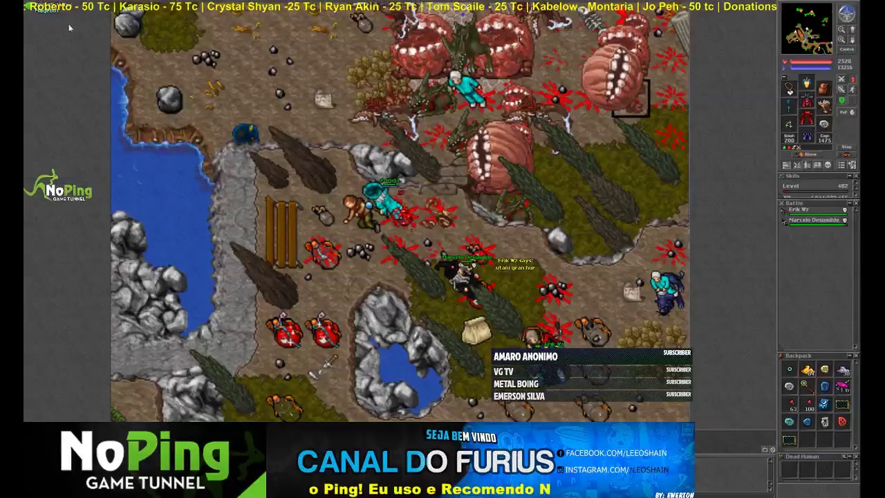 🔴 TIBIA MEU OT !ot !download "tutorial - YouTube